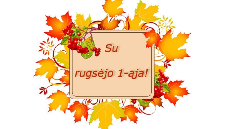 rugsėjo 1-oji – Krašto žinios