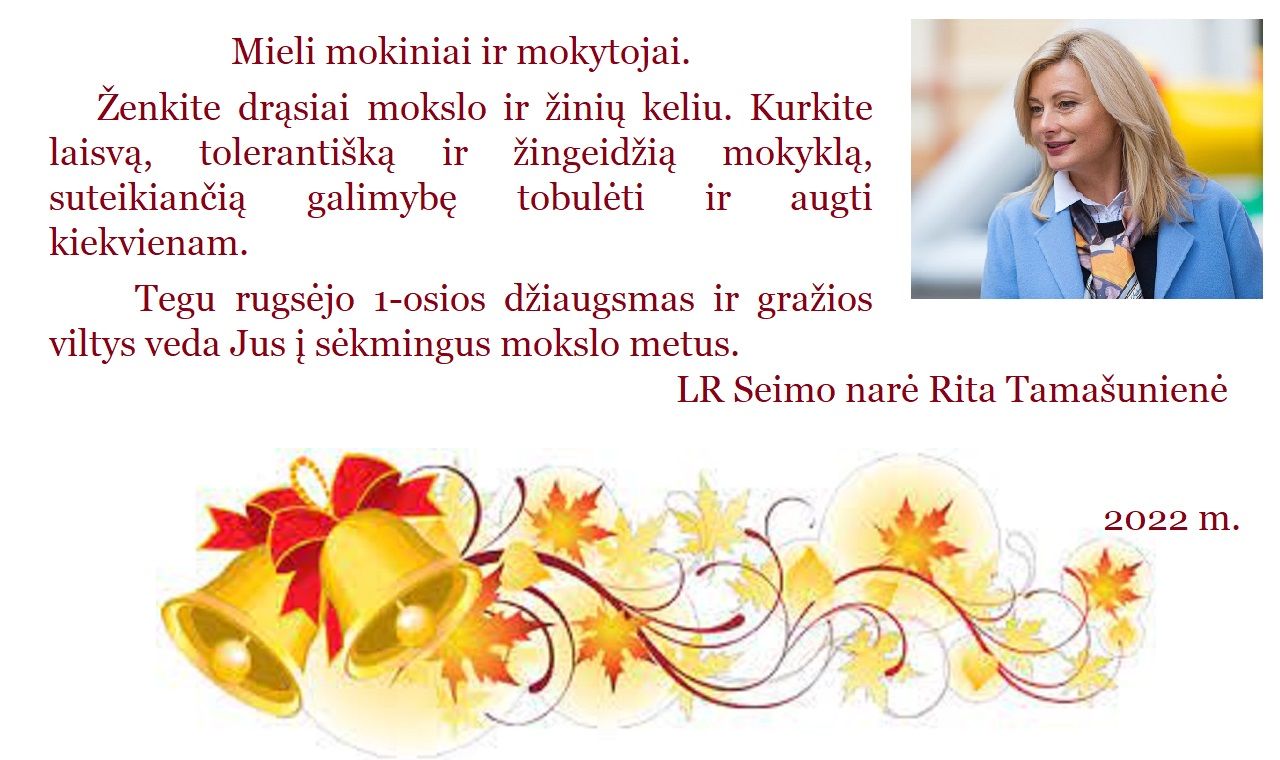 Tegu rugsėjo 1-osios džiaugsmas lydi visus mokslo metus - Krašto žinios