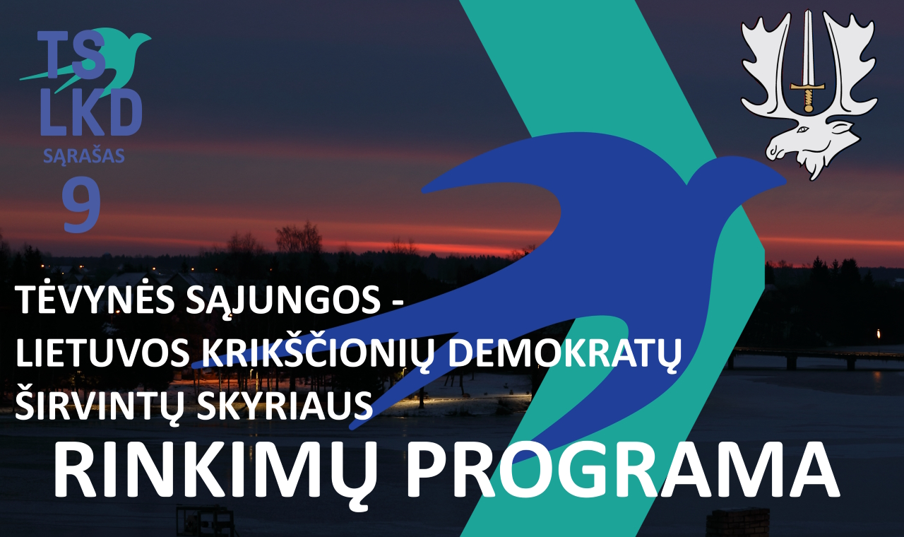 TS-LKD Širvintų skyriaus programa - Krašto žinios