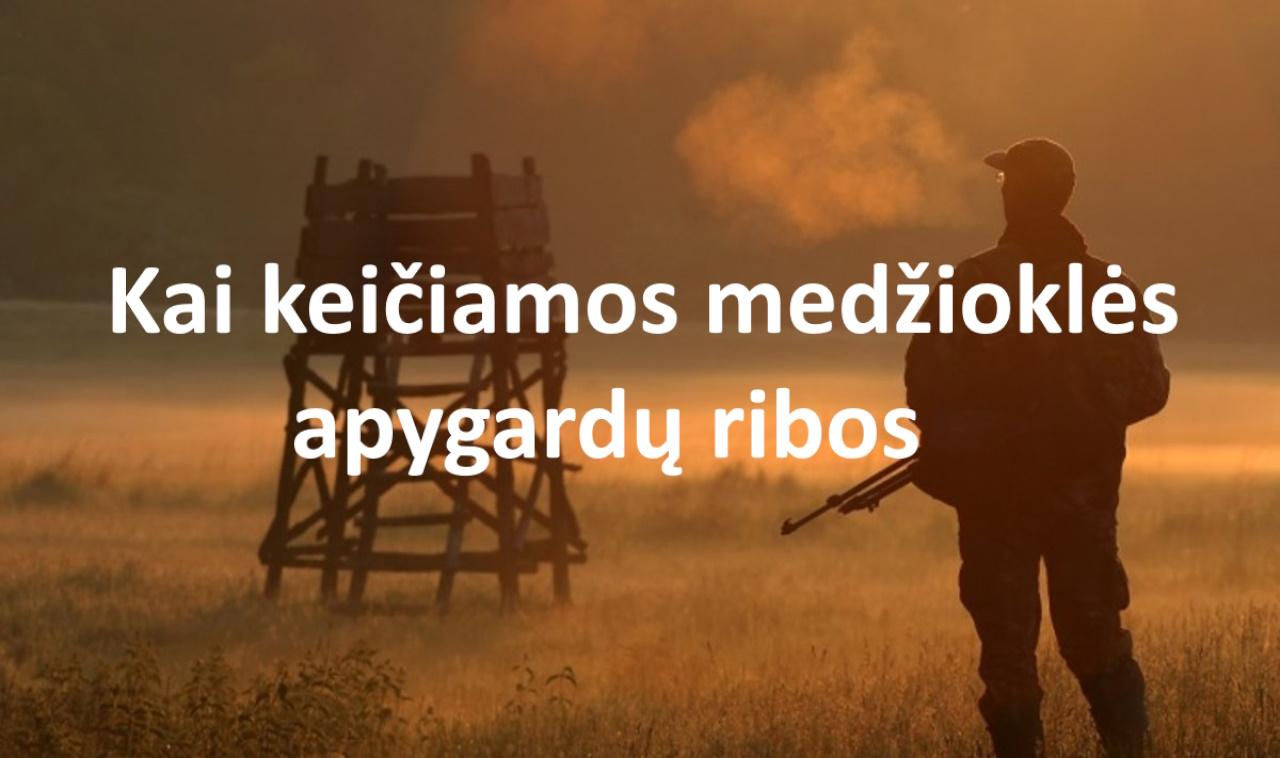 Kai keičiamos medžioklės apygardų ribos - Krašto žinios